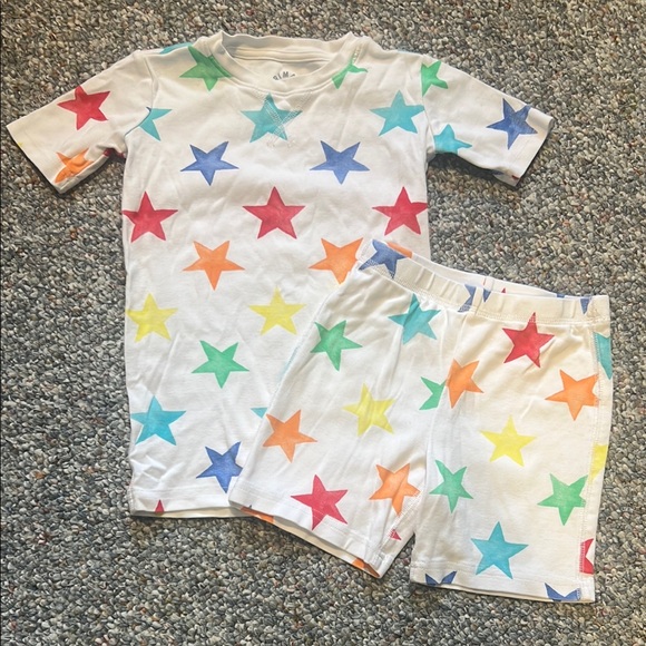 Primary | Pajamas | Primary Colorful Star Kids Pajamas 0 Organic Cotton ...